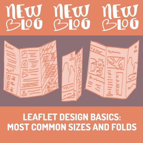 Leaflet design basics: most common sizes and folds. • GUIZZO